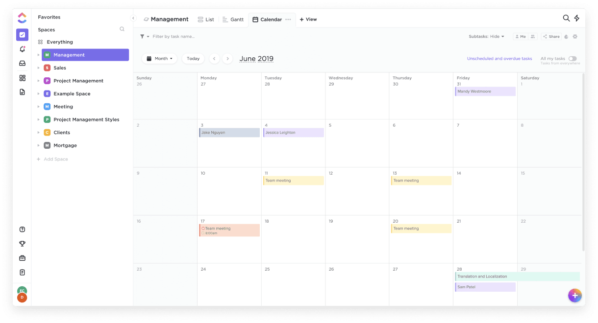 Clickup And Outlook Calendar Printable Calendar 2023